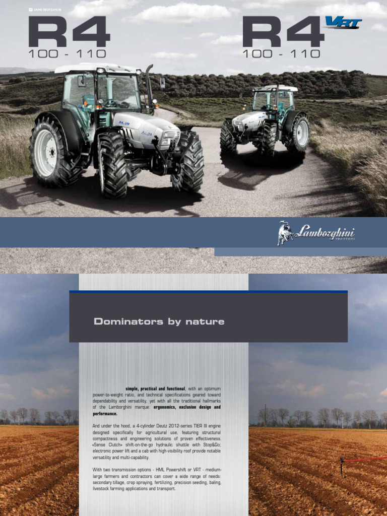 Brochures | PDF | Automatic Transmission | Tractor