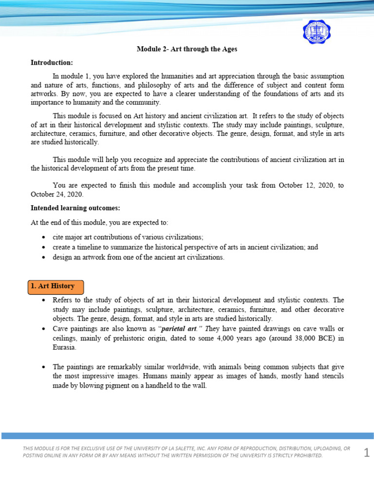 Module 2 Lecture Notes Pdf Pottery Sculpture