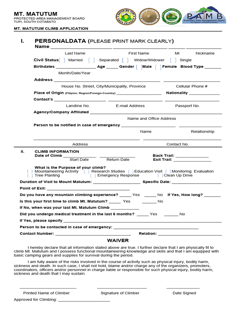 MT. Matutum 2024 | PDF | Mountaineering