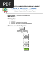 Standar Anjab Dan ABK Pengadministrasi Perkantoran | PDF
