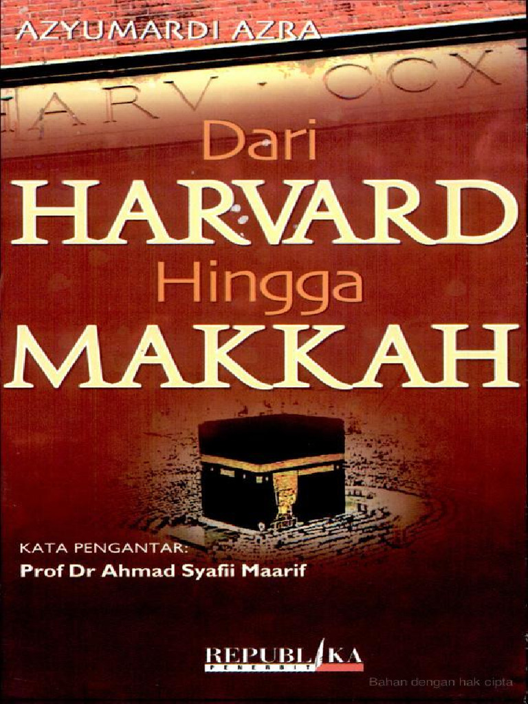 Azzumardi Azra - Dari Harvard hingga Mekkah | PDF