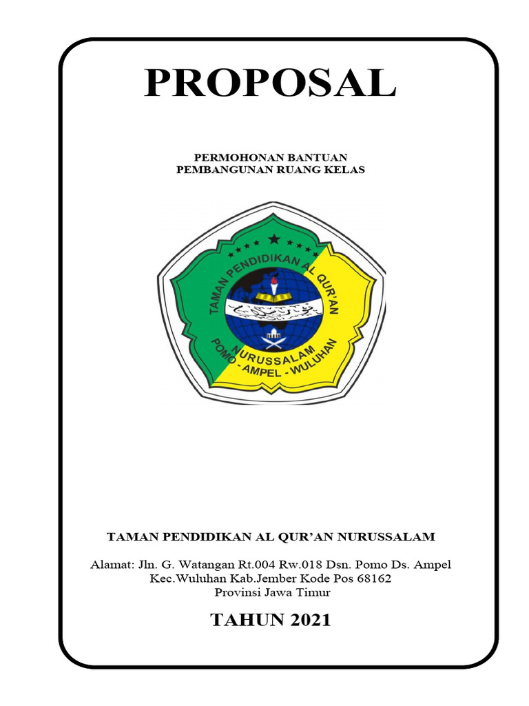 Proposal TPQ 2021 | PDF