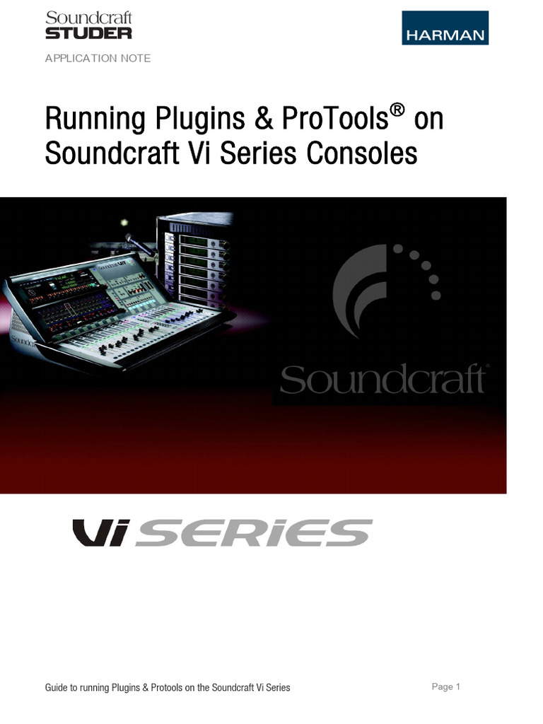 Plugins and ProTools For Vi Series | PDF | Digital Technology | Computing