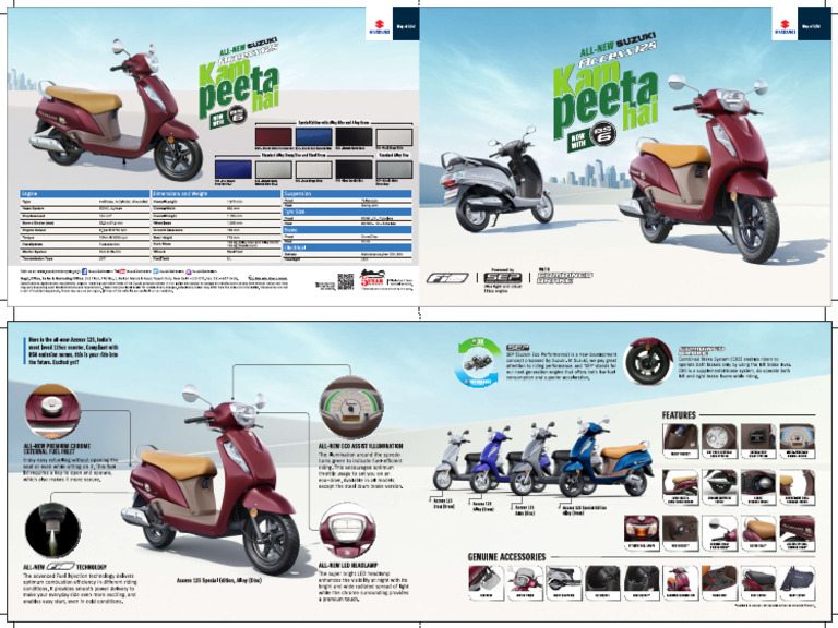 Access 125 bs6 Leaflet - CTC - Compressed 27 | PDF
