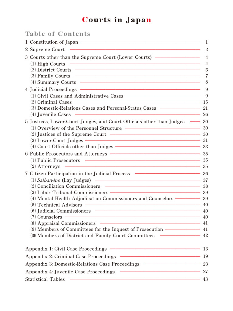 2020 Courts in Japan | PDF | Supreme Courts | Appeal