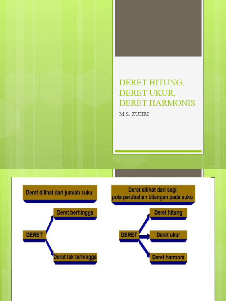 Deret Hitung, Deret Ukur | PDF