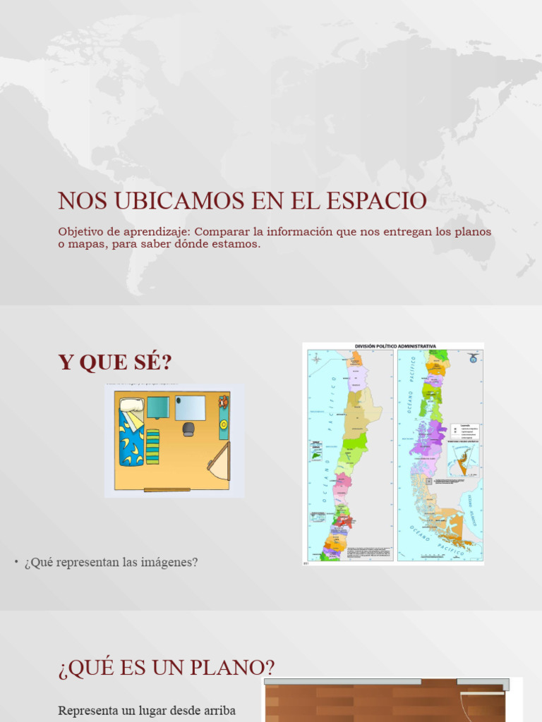 Unidad 0. Clase 1. Nos Ubicamos en El Espacio | PDF