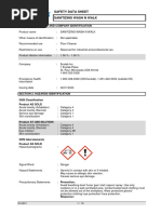 CF Detergent Powder MSDS | PDF | Personal Protective Equipment | Toxicity