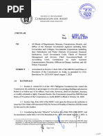 COA CIRCULAR NO. 2024 006 March 14 2024 | PDF | Debits And Credits | Depreciation