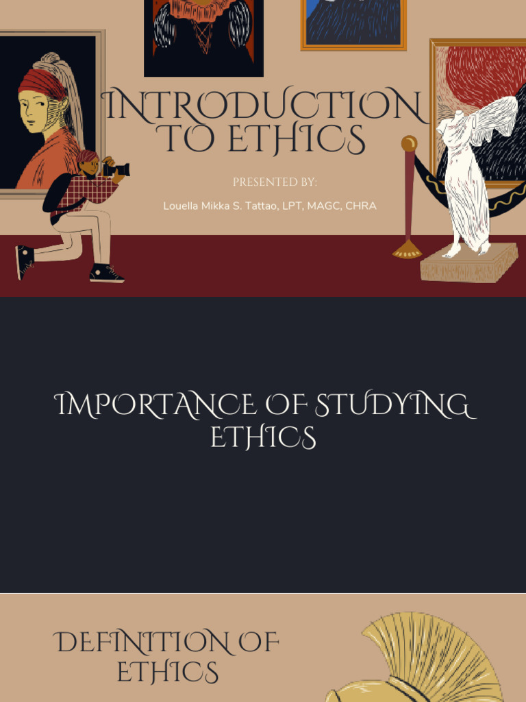 Introduction To Ethics | PDF | Liberal Arts Education