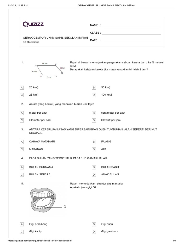 Gerak Gempur Ukkm Sains Sekolah Impian | PDF