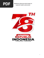 Contoh LPJ 17 Agustus Tingkat Desa | PDF