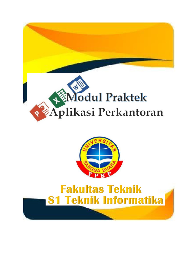 Modul Praktek Aplikasi Perkantoran | PDF | Komputer