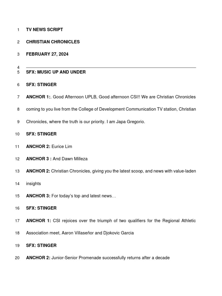 TV Broad - Group5 | PDF