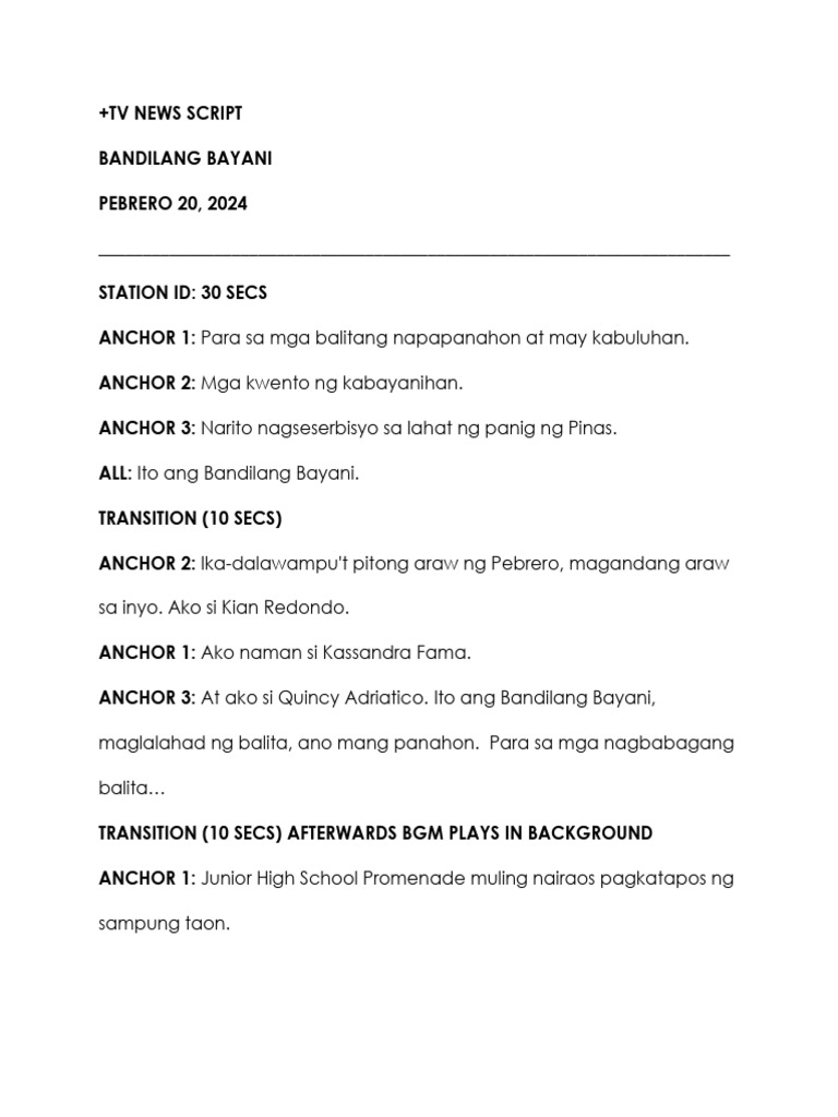 TV Broad - Group2 | PDF