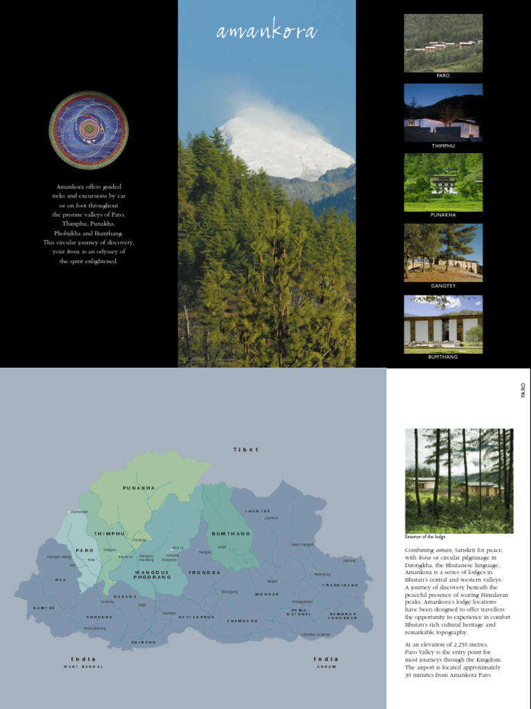 Amankora Brochure Pdf Bhutan