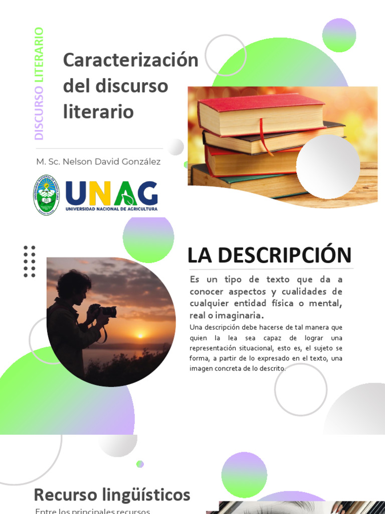 Caracterización Del Discurso Literario | PDF | Narración