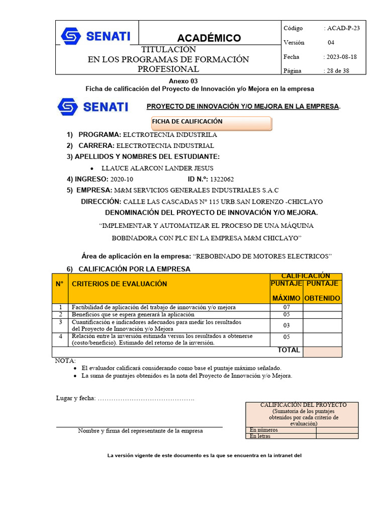 Formato Anexo 3 (4) | PDF | Economias