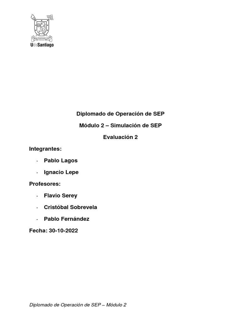 Evaluación 2 OSEP | PDF | Transformador | Voltio