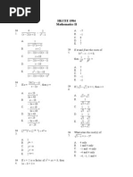 Digital SAT Maths Module 2 - Harder | PDF | Mathematics | Elementary Mathematics