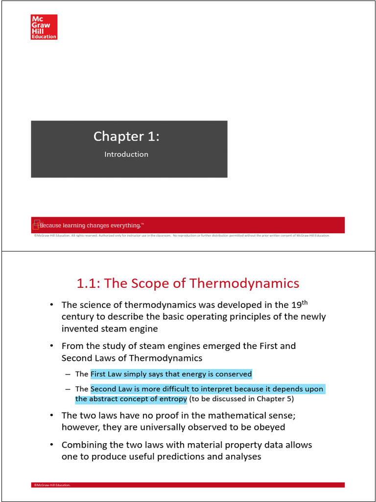 Smith Ch01 8e Introduction | PDF | Pressure | Heat