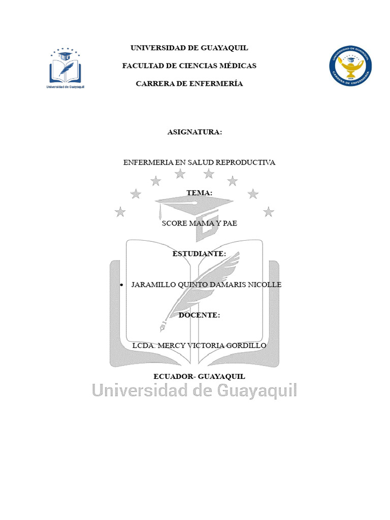 Caso Clínico: Preclampsia y Score MAMÁ | PDF | El embarazo | Medicina