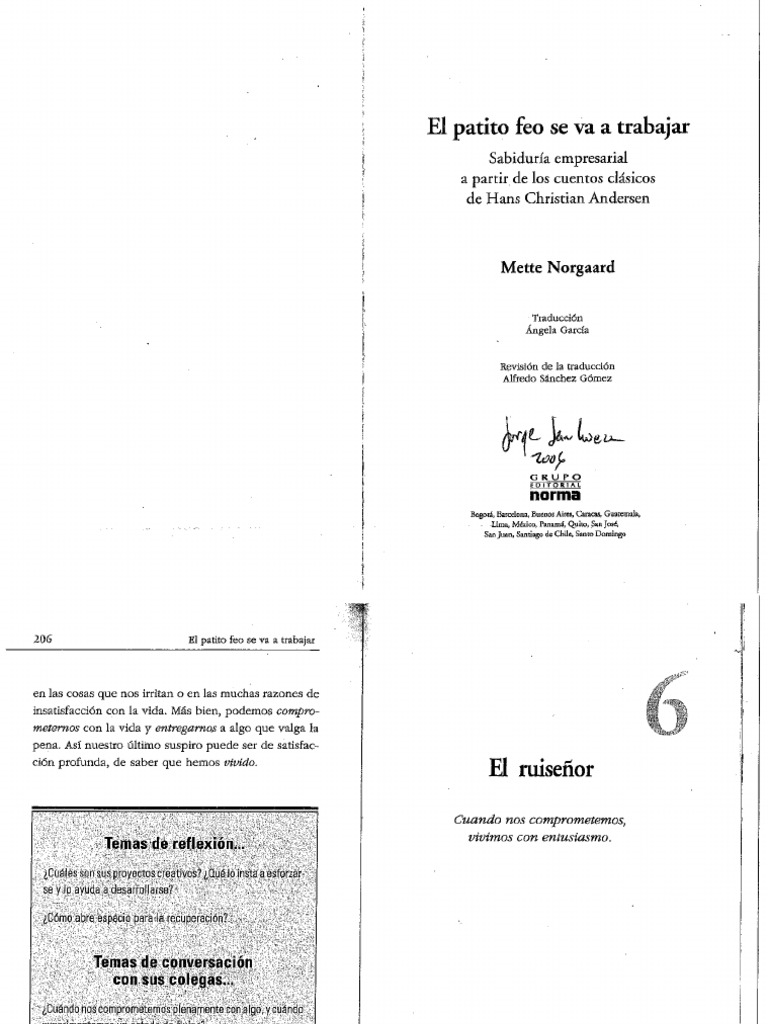 El Patito Feo Se Va A Trabajar reduce PDF
