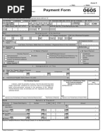 BIR Form 0605 Payment Guidelines | PDF | Taxes | Payments