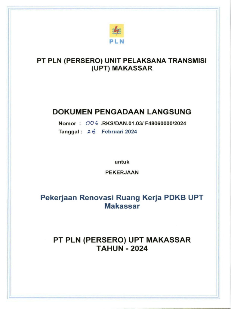 18032350-RKS Ruang PDKB - Compressed | PDF