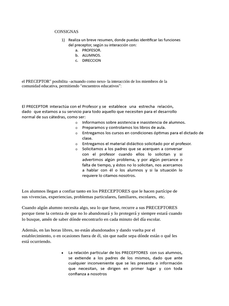 Modulo Dos Preceptoria | PDF | Educación primaria | Educación de la primera infancia