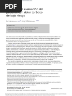 Validez del Score EDACS en Dolor Torácico | PDF | Hipertensión ...