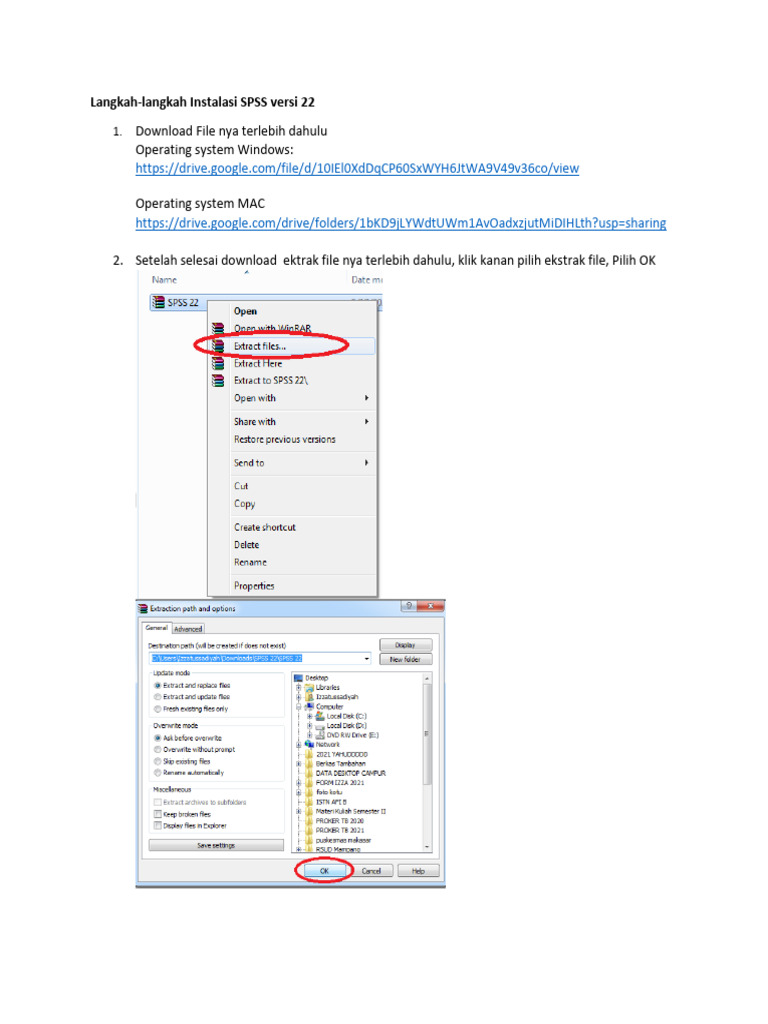 Panduan Instalasi SPSS 22 | PDF