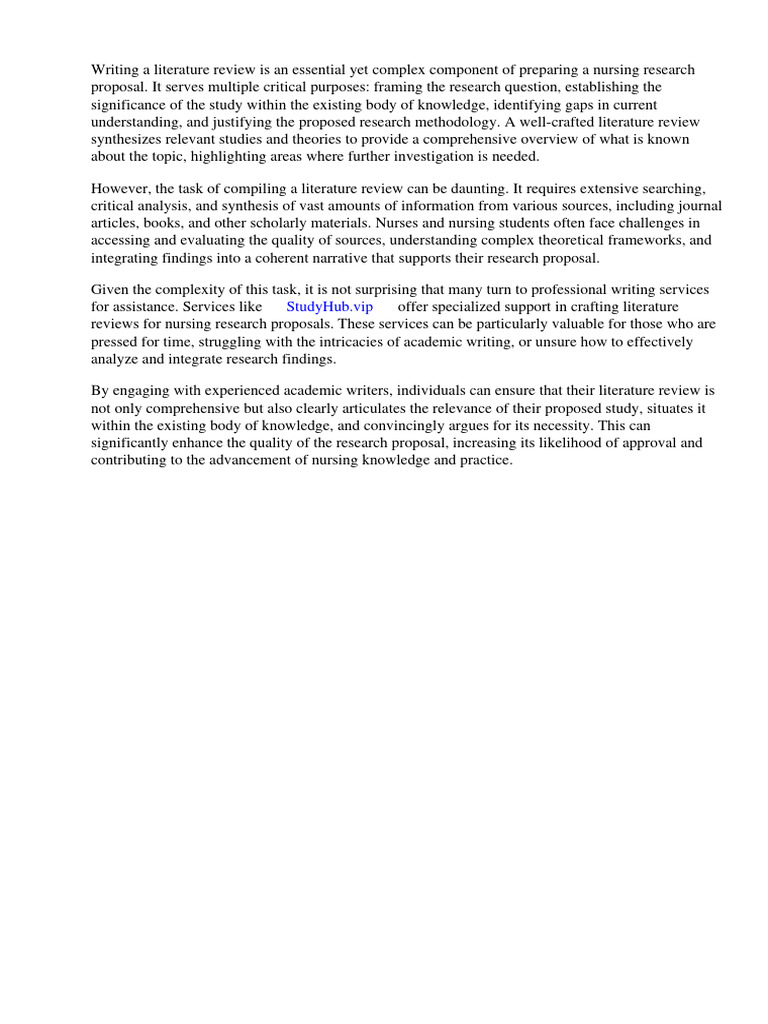 Evaluates The Purpose and Utilization of A Review of Literature in A ... Evaluates The Purpose and Utilization of A Review of Literature in A ...