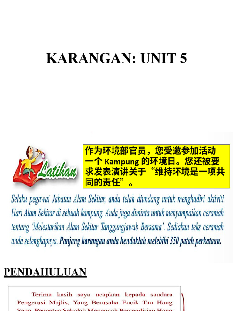 KARANGAN Ceramah | PDF