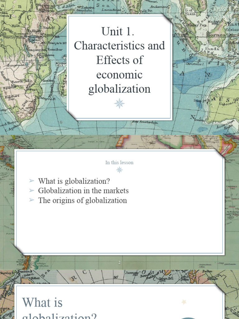 Economic Globalization Overview | PDF | Globalization | Economies