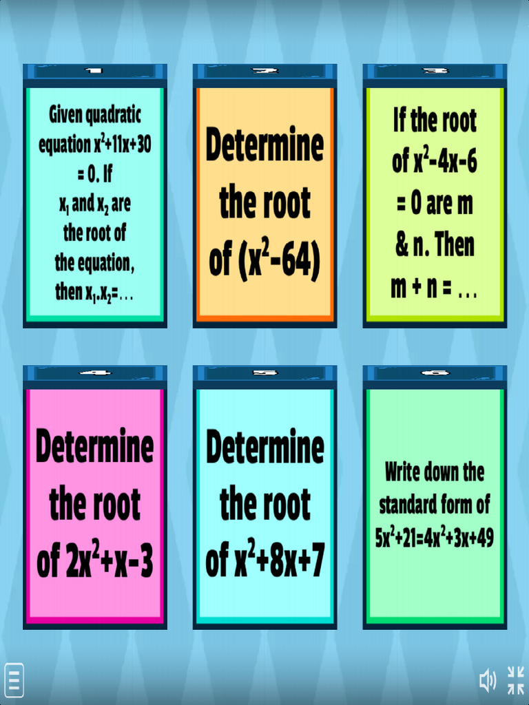 Quadratic Equation: Leaderboard | PDF