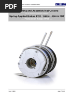 Precima FDB Spring Loaded Brakes | PDF | Brake | Electric Motor