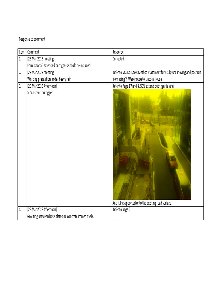 TKPC-EL-TS-009 Method Statement Lamp Pole Installation - R1-2C | PDF