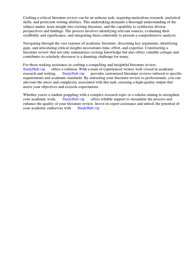 Critical Literature Review Phrases | Download Free PDF | Critical ...