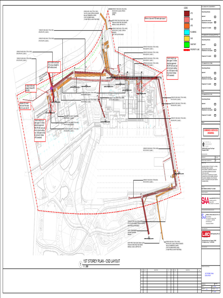 Lbd-Bmc57-Deck-1a & 1b-Mep - Ug-Csd-011 | PDF | Building Engineering ...