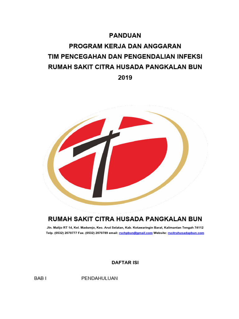 PANDUAN PROGRAM KERJA DAN ANGGARAN PPI Fix | PDF | Kesehatan Holistik
