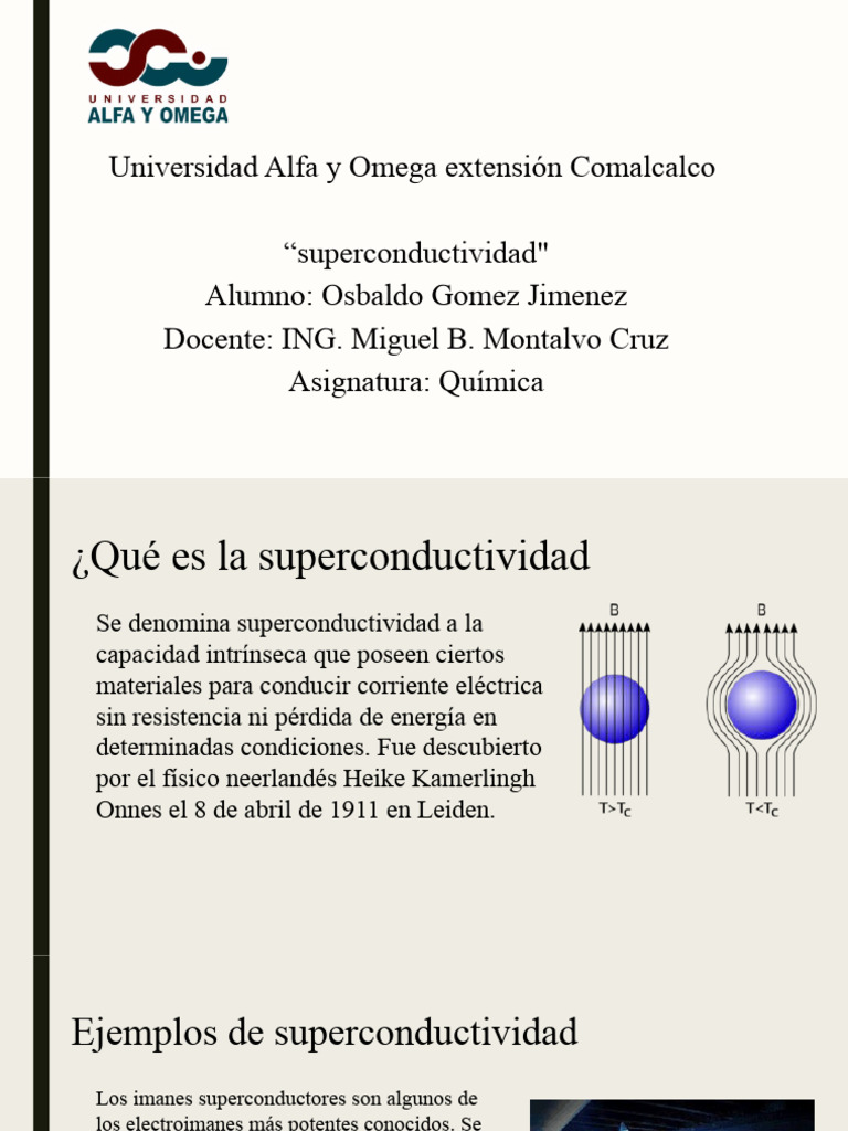 Superconductividad | PDF
