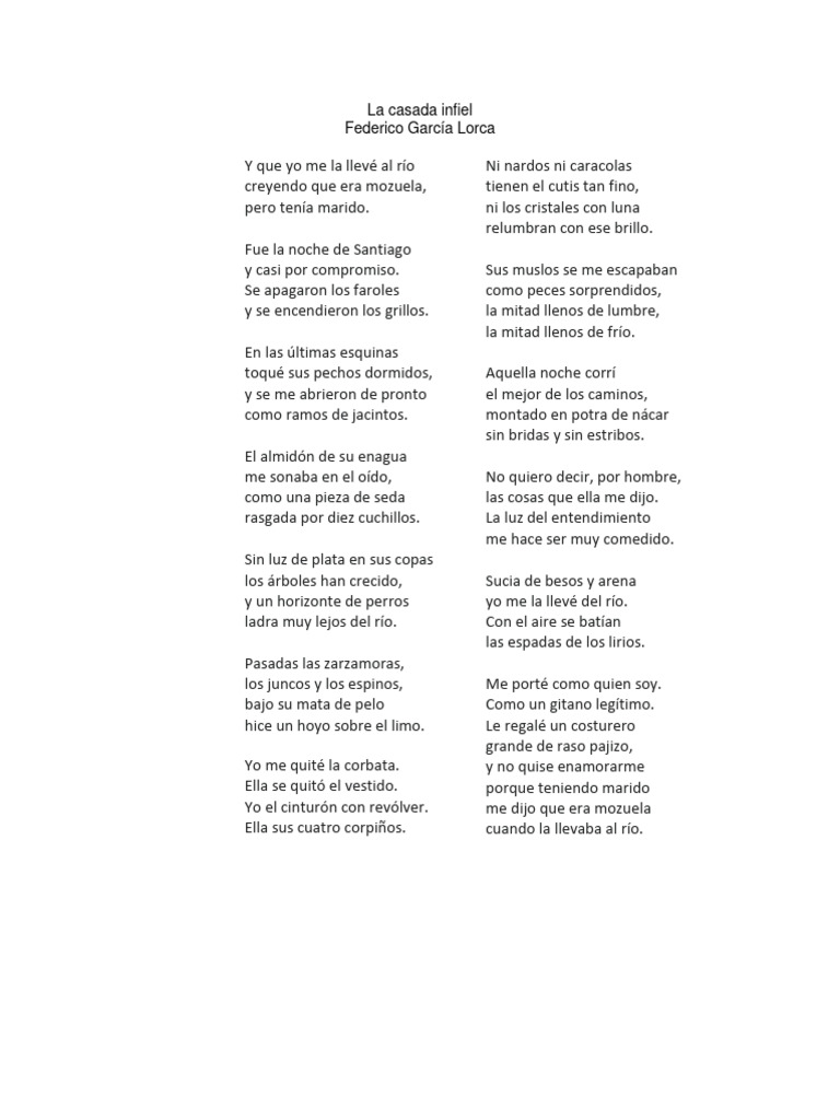 La Casada Infiel Pdf