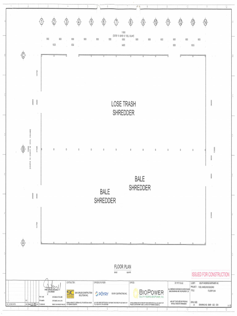 SNBP-022-200 - Fuel Handling Building Floor Plan (A-02) | PDF