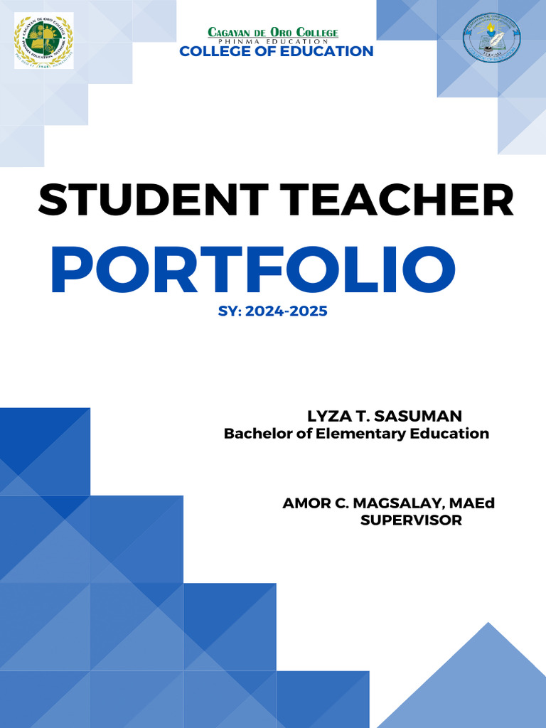 ST Portfolio Cover | PDF