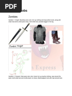 MrGone's Character Sheets | PDF | Campaign Settings