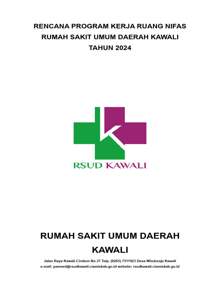 Program Kerja Ruang Nifas 2024 | PDF | Bisnis