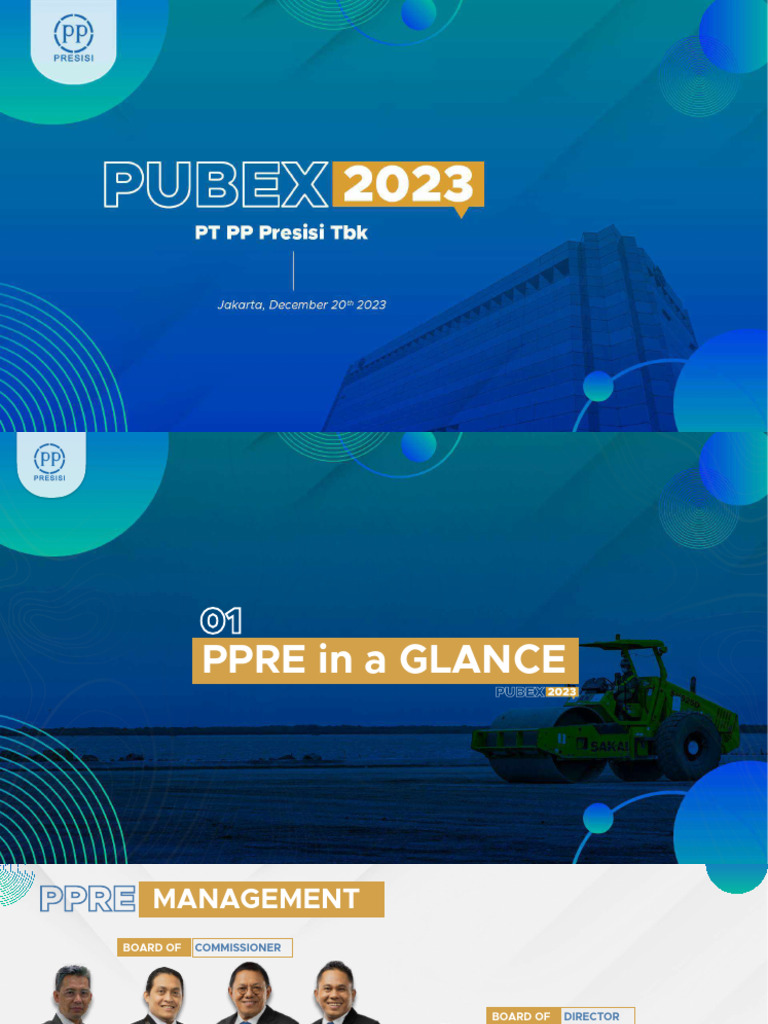 Public Expose Ppre 2023 | PDF | Mining