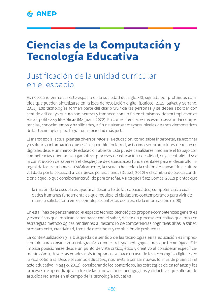 Compilación Programas 2do Ciclo (1) - 401-484 (1) - 50-84 | PDF | Evaluación | Enseñando
