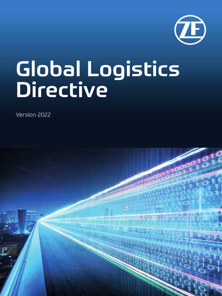 Global Logistics Directive 2022 en | PDF | Logistics | Electronic Data ... Global Logistics Directive 2022 en | PDF | Logistics | Electronic Data ...